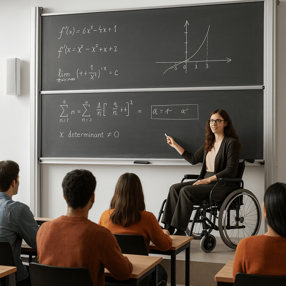 Electric Chalk Column Board – Presentation Spaces